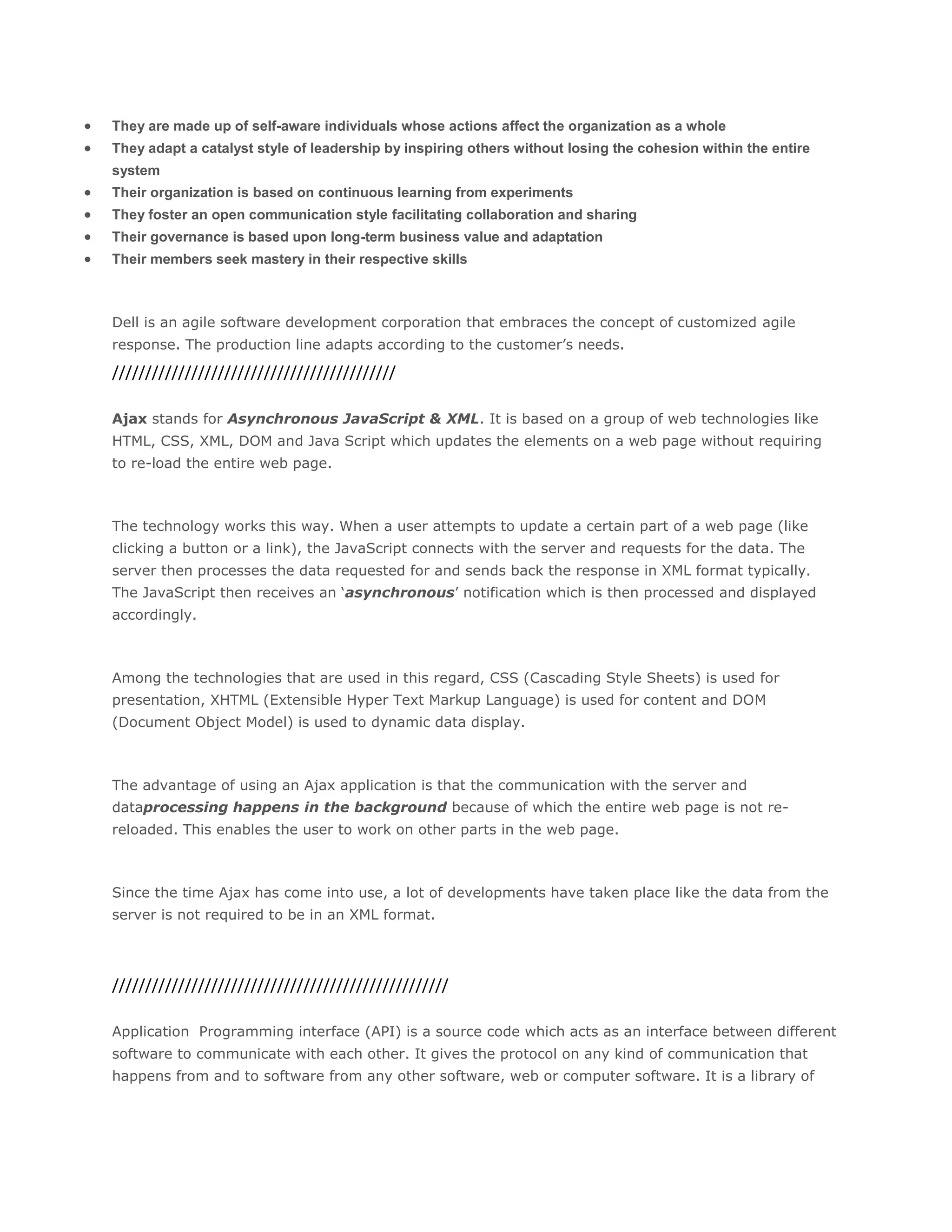 project on Agile approach | PDF