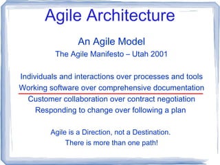 Agile Architecture | PPT