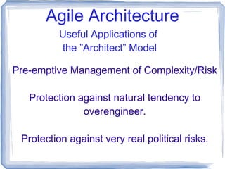 Agile Architecture | PPT