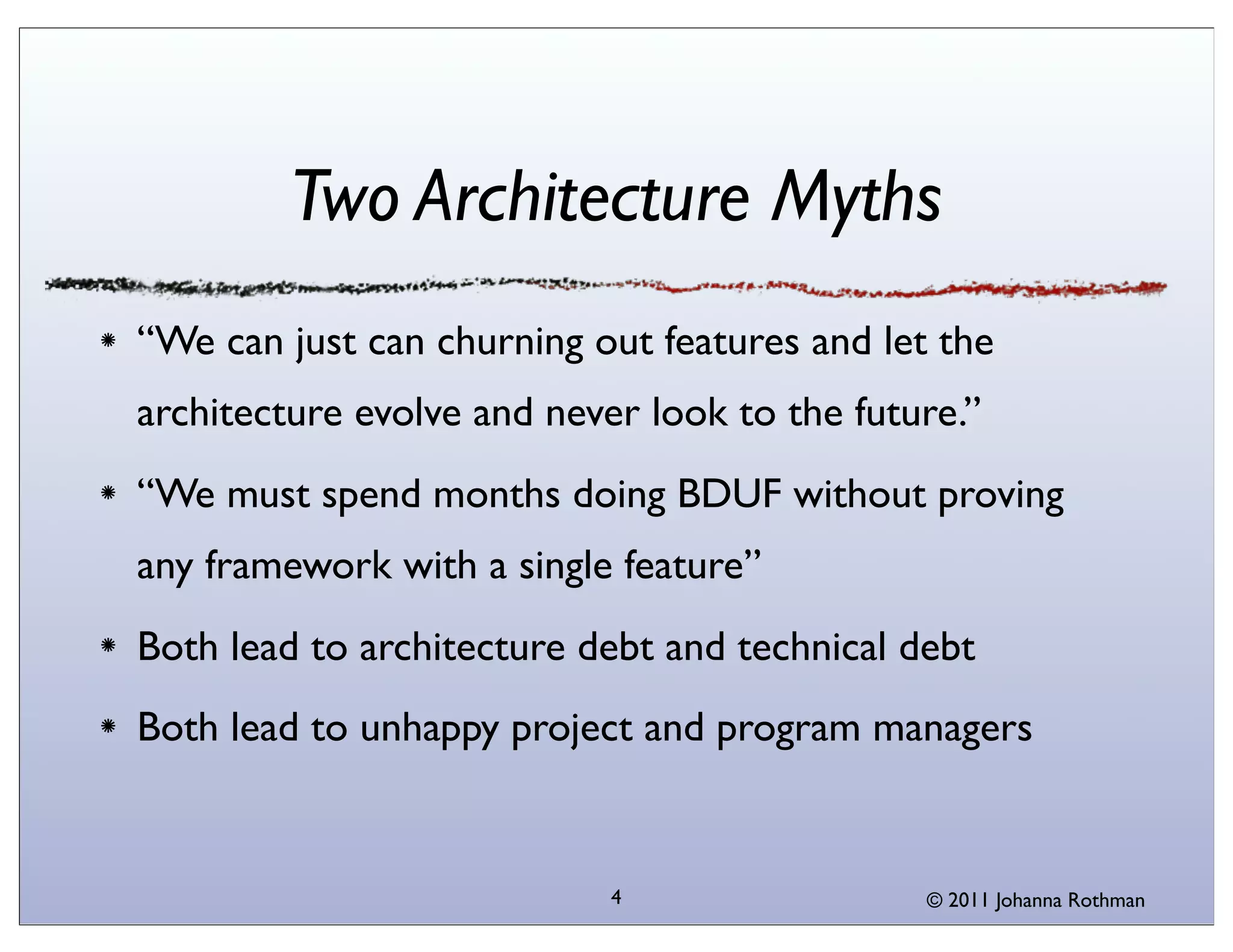Agile architecture.and.programmanager | PPT
