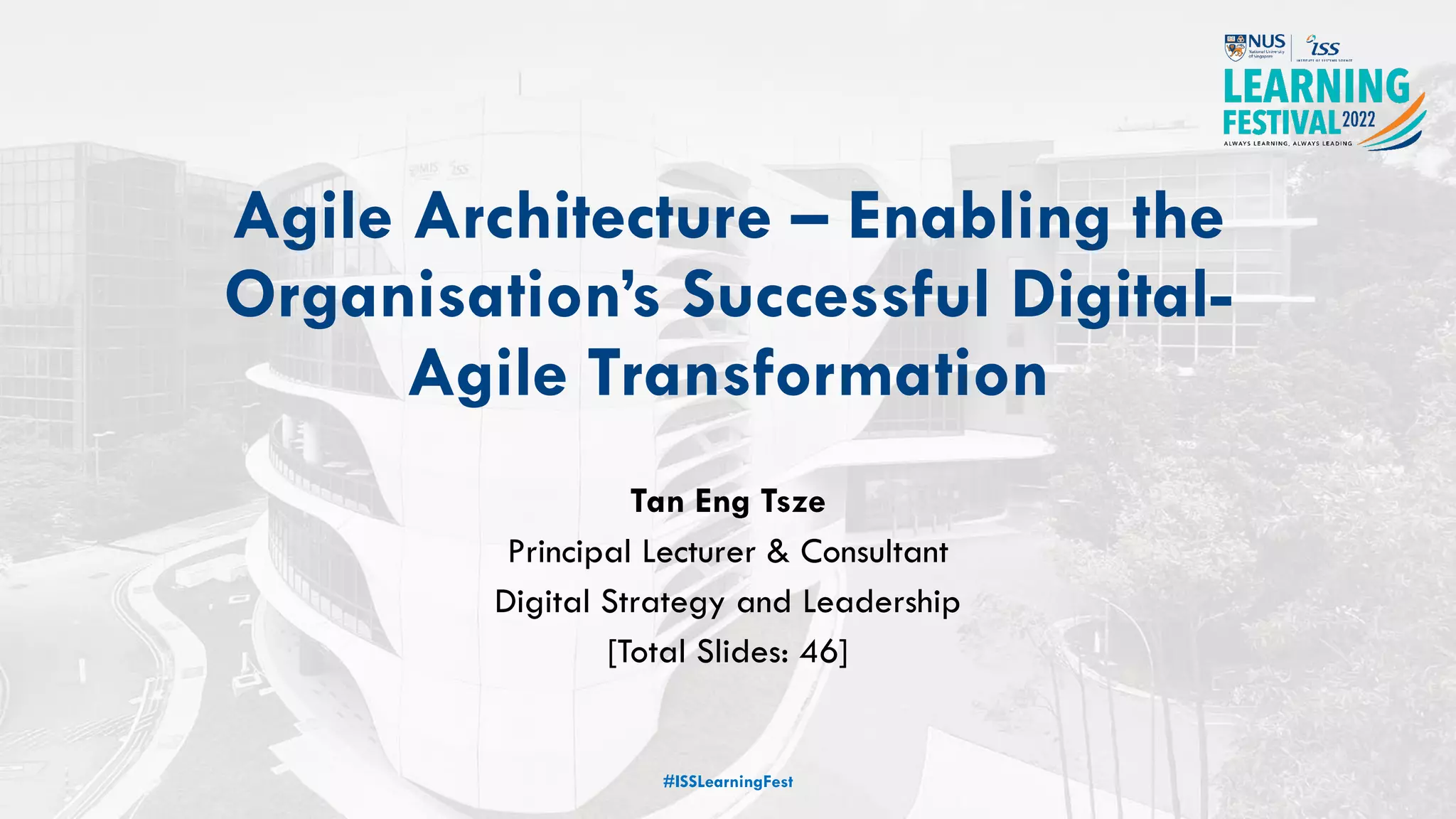 Agile Architecture – Enabling the Organisation’s Successful Digital-Agile Transformation | PDF