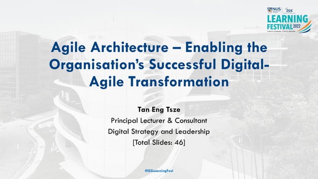 Agile Architecture Enabling The Organisations Successful Digital Agile Transformation Ppt