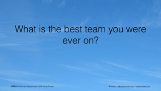 Agile Arizona 2016 - Awesome Teams: Games for Continuous (Extreme ...