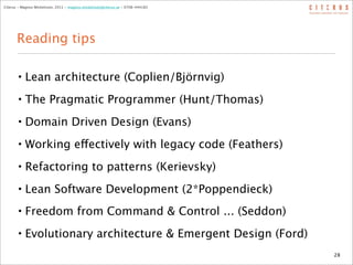 Agile Architecture | PPT