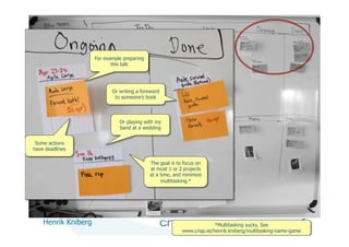 Henrik Kniberg: Agile at home | PDF