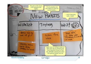 Henrik Kniberg: Agile at home | PDF