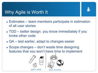 Agile at Seapine (University of Cincinnati 2011) | PPT