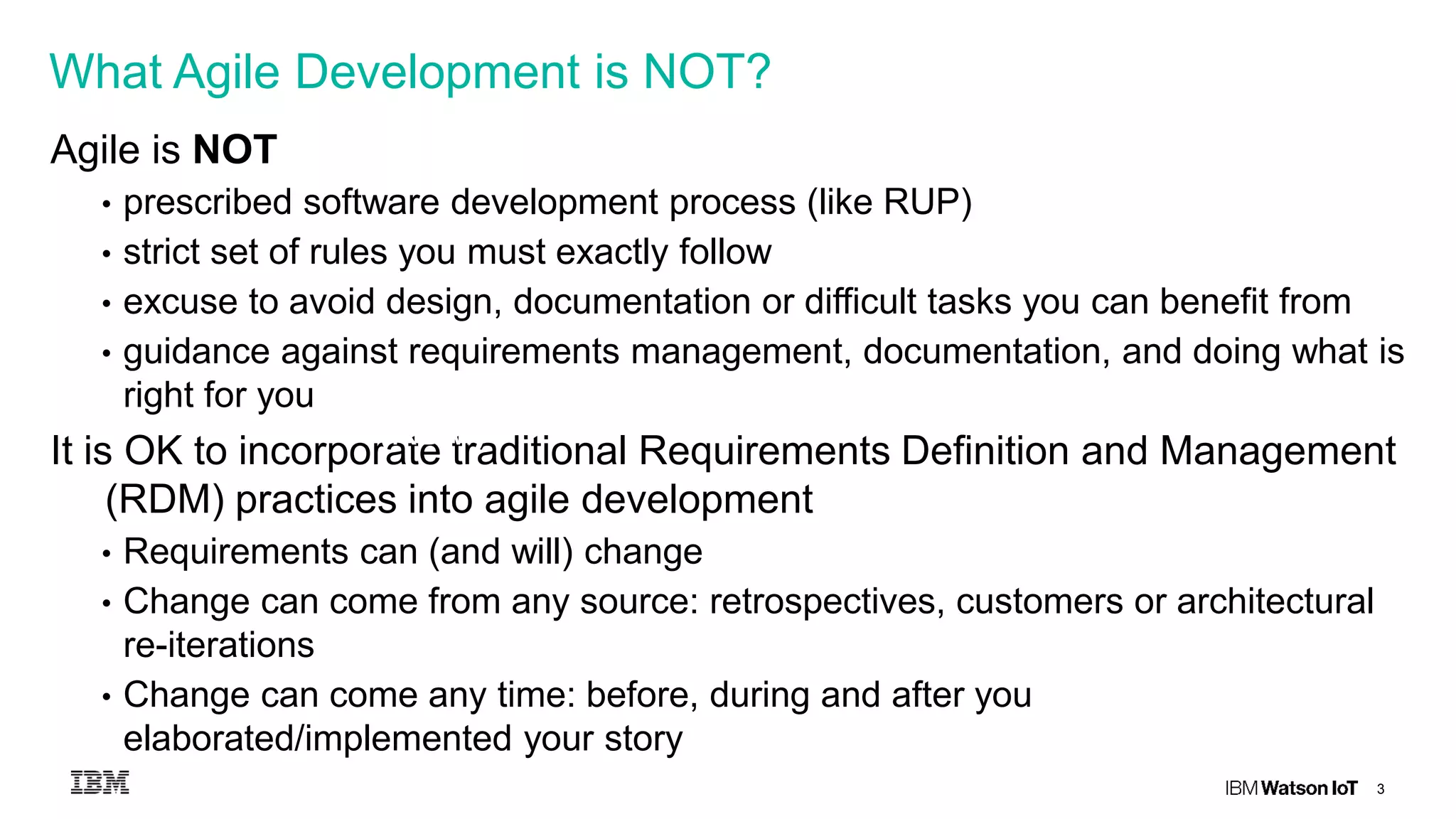 Agile Development – Why requirements matter | PDF