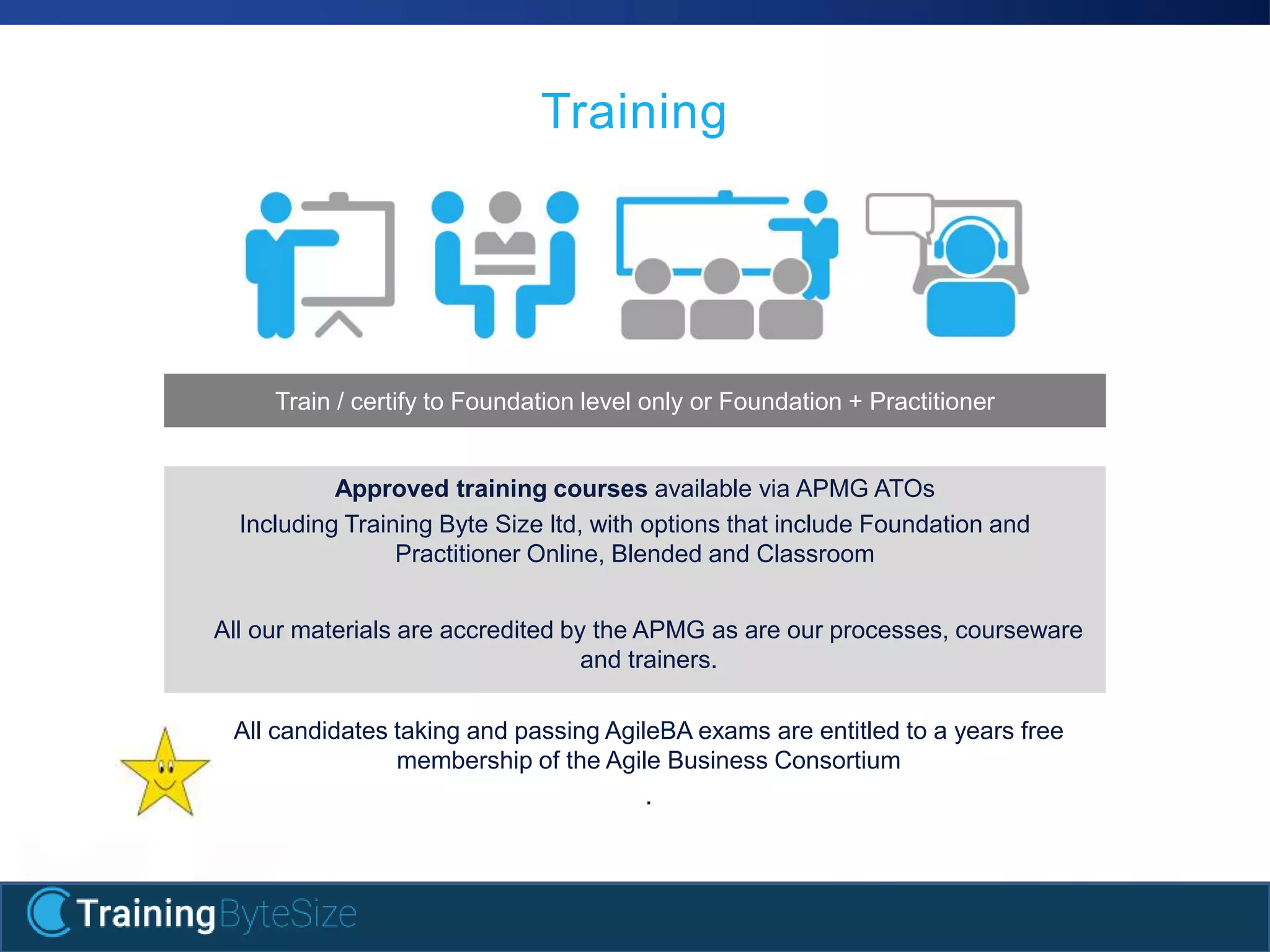 AgileBA introduction and certification options | PPT