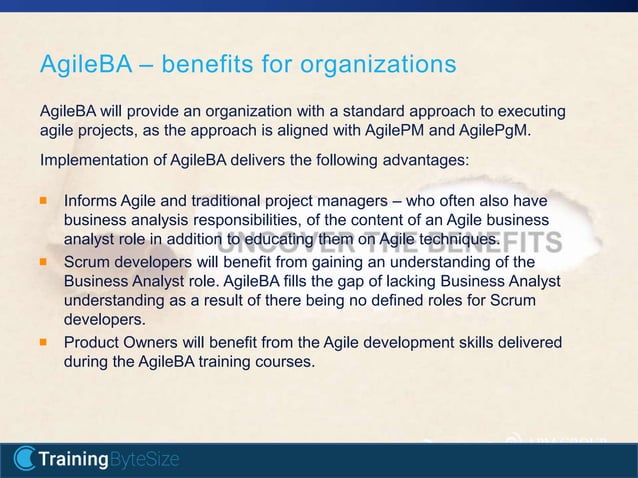 AgileBA introduction and certification options | PPT