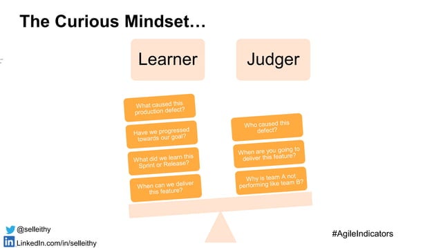 Agile Indicators: Start with Questions! | PPT