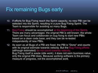 Agile Bug Fixing: Priority! Backlog! Estimate! | PDF