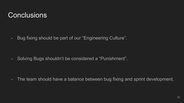 Agile Bug Fixing (Zero Bug Policy) | PPT