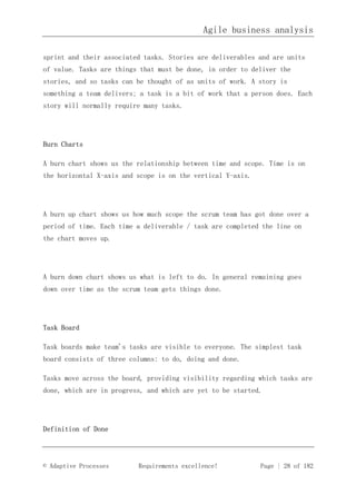 Agile business analysis v1 sample | PDF