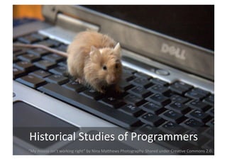 The Psychology of Programming | PPT