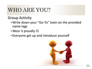 Agile camp2016 team toxins | PPTX