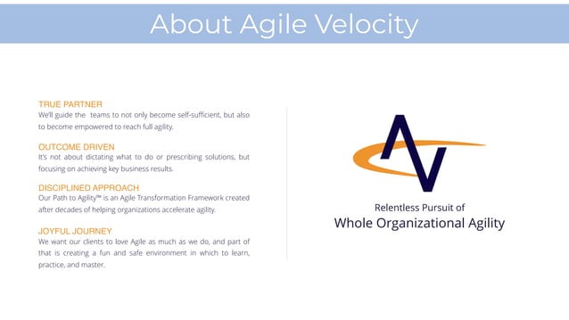 AgileCamp San Francisco 2019 - Overcome Transformation Impediments with ...