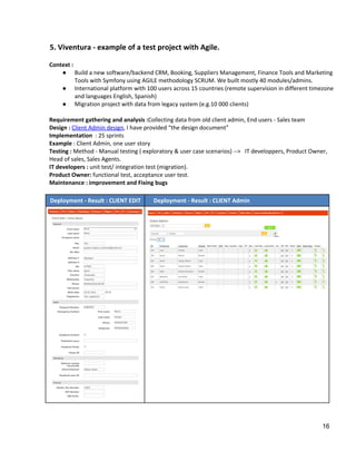 Agile case studies | PDF | Operating Systems | Computer Software and Applications