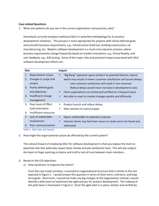 Agile case study | PDF