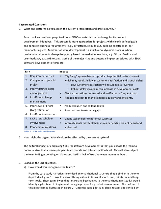 Agile case study | PDF