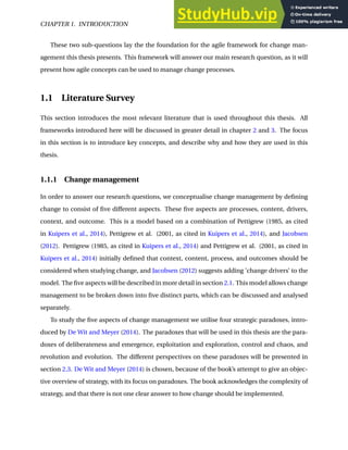 Agile Change Management - How Agile Concepts Can Be Used To Manage ...