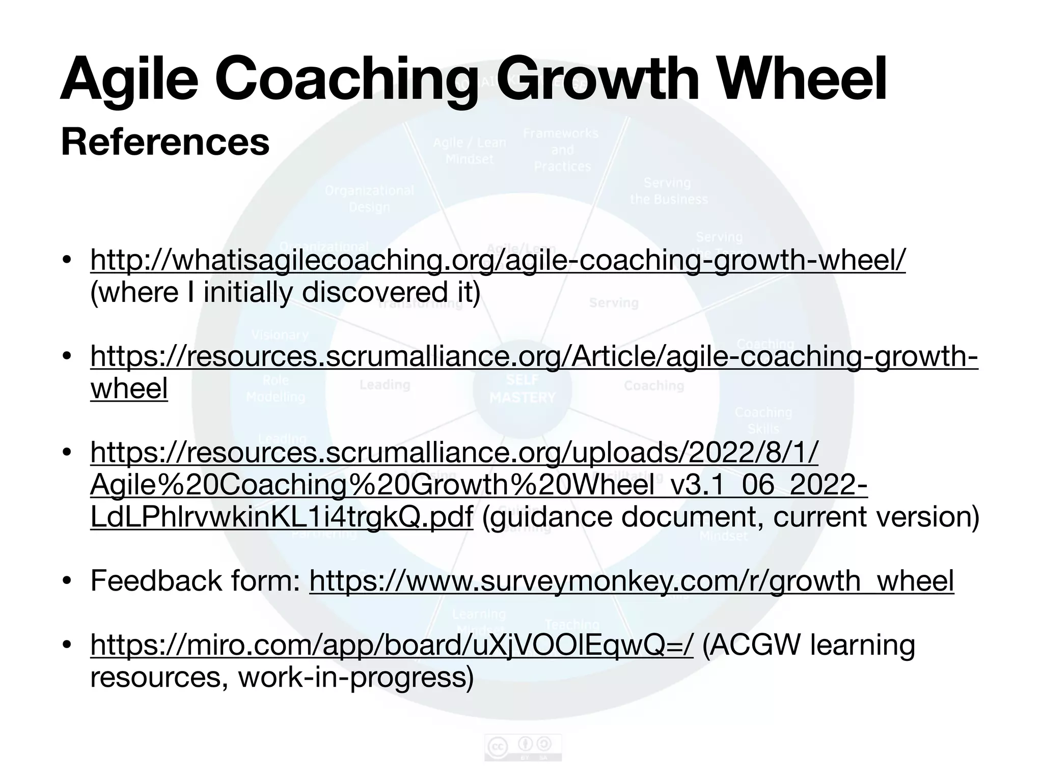 Agile Coaching Growth Wheel intro report | PDF