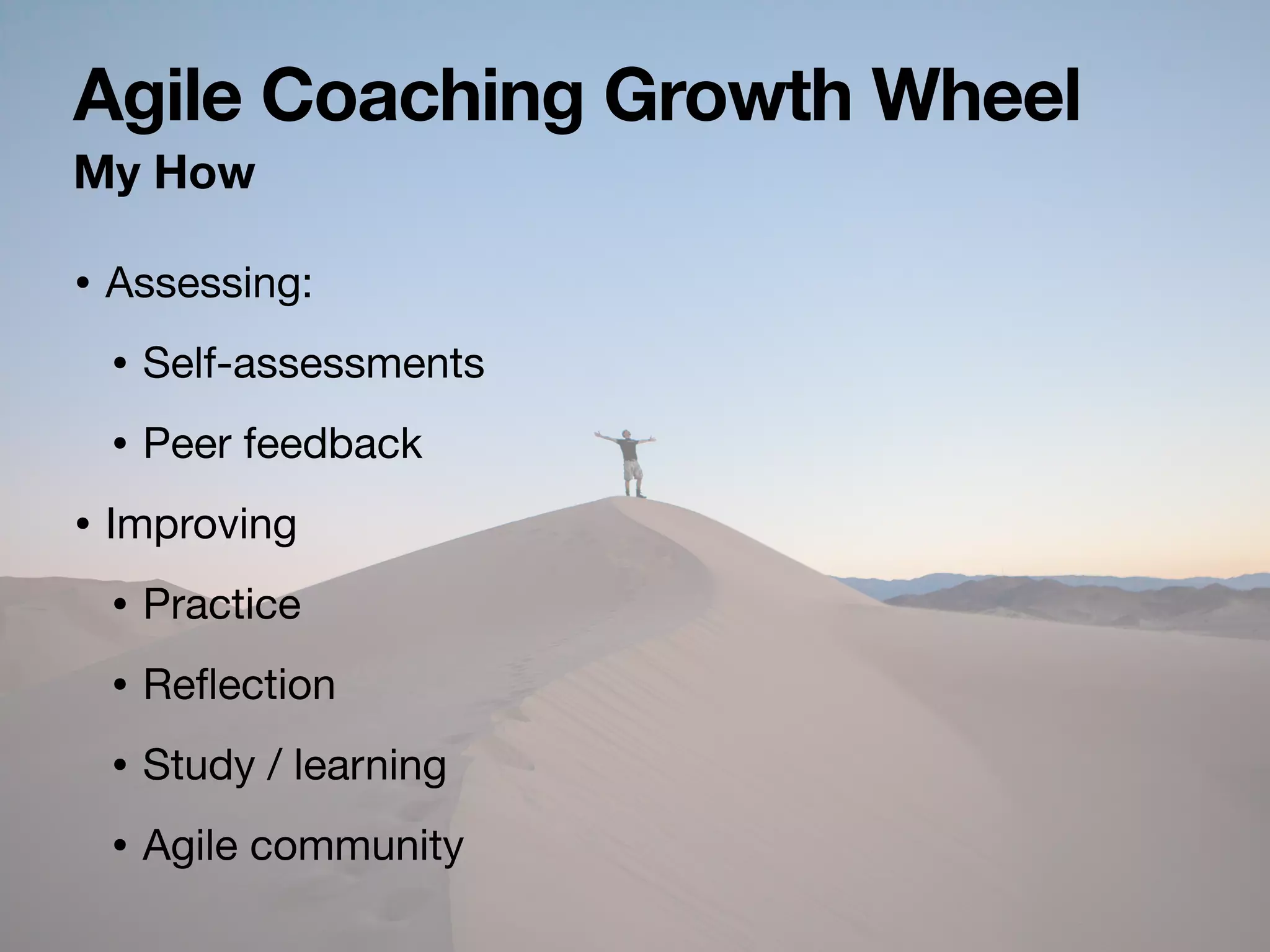 Agile Coaching Growth Wheel intro report | PDF