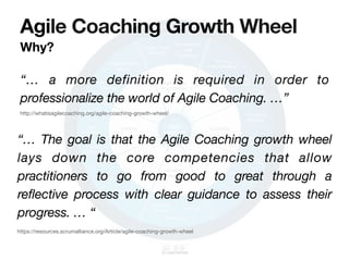 Agile Coaching Growth Wheel intro report | PDF