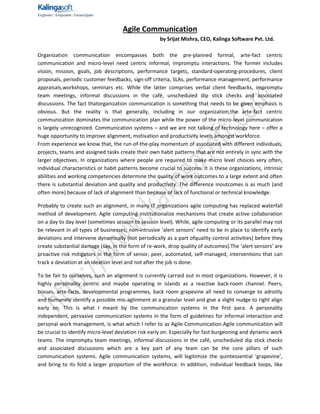 Agile communication | PDF