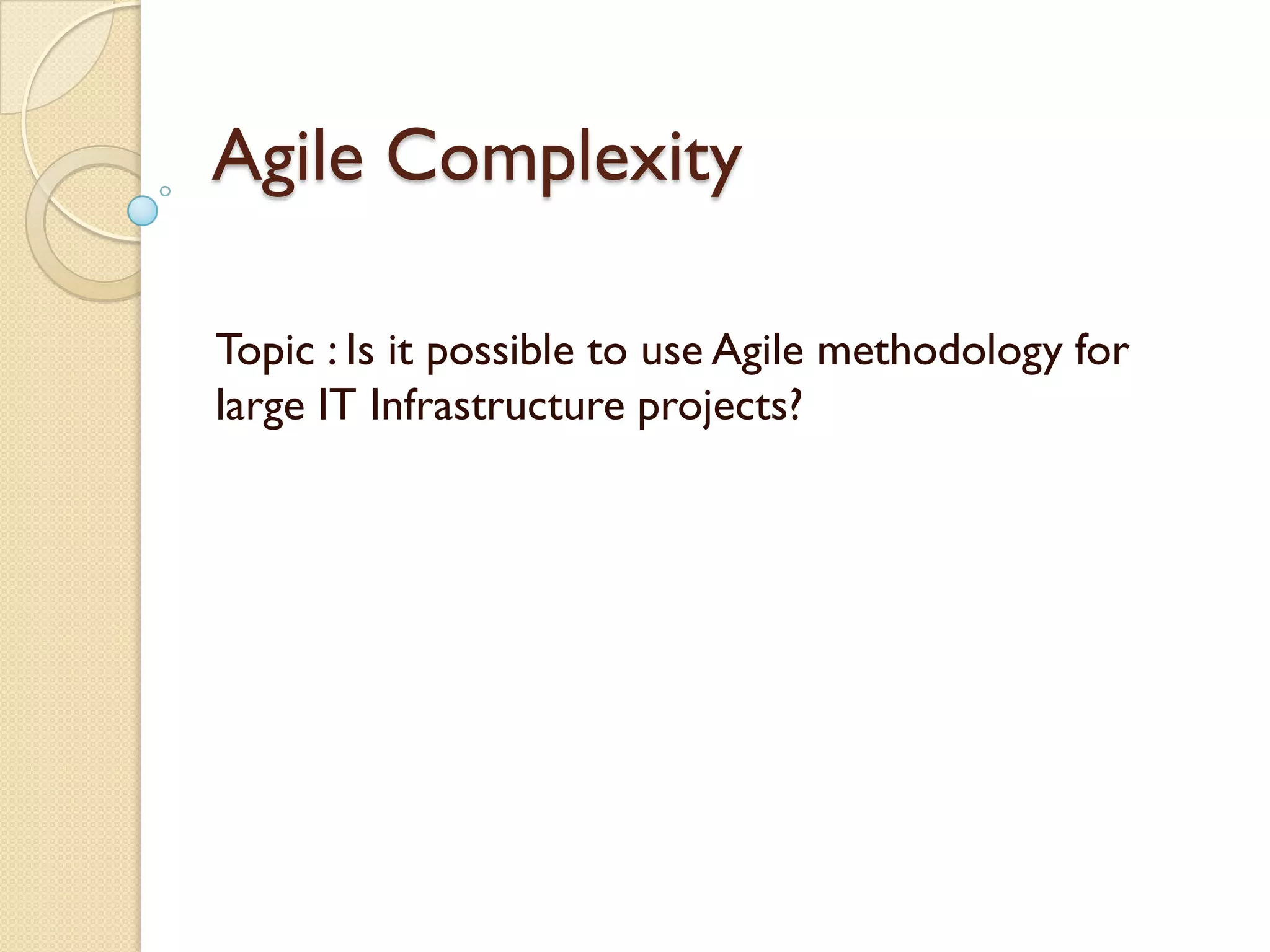 Agile complexity v2.0 | PDF