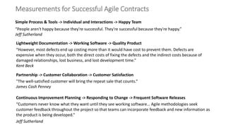 Agile contract for working software | PPT