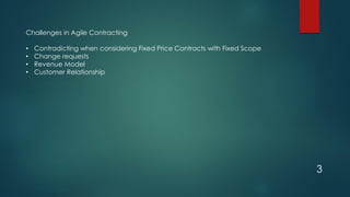 Agile contracting | PDF