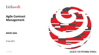 ANIn Pune Sep 2023 |Agile Contract Management by Amit Jain | PPT