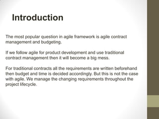 Agile contracts | PDF