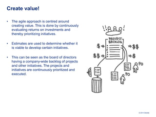 Estimating agile projects and the role of the project manager | PPTX