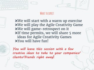 Agile creativity games | PPT