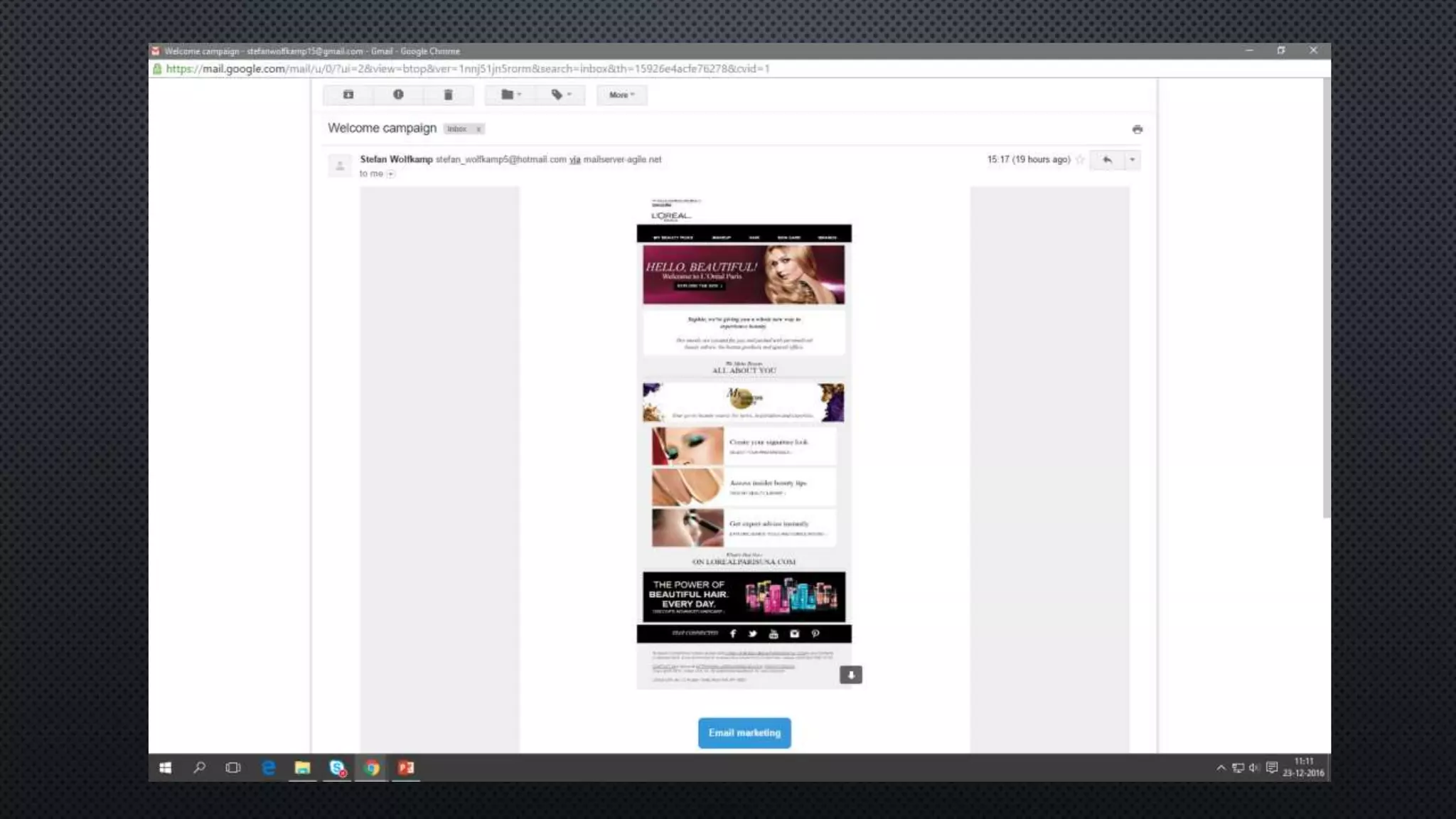 Agile crm email | PPTX