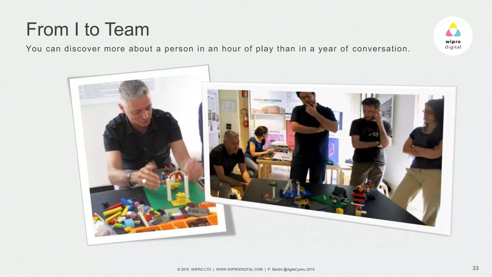Lego Serious Play : Enhancing collaboration @AgileCymru15