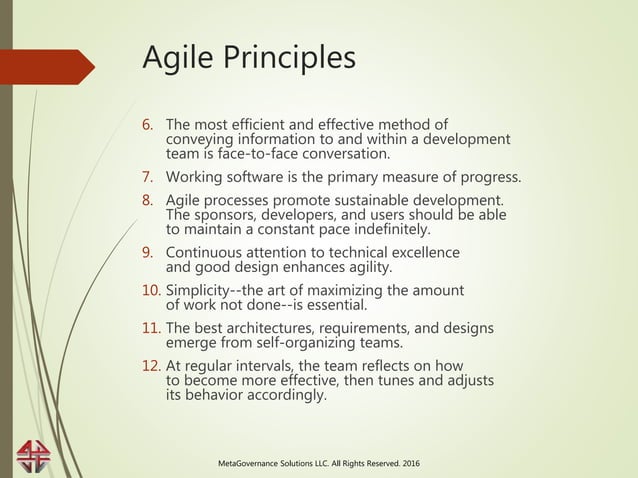 Agile Data Governance Tutorial | PPTX