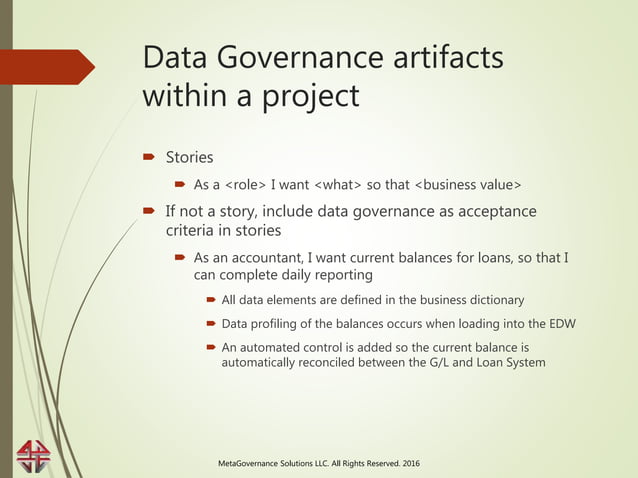 Agile Data Governance Tutorial | PPTX