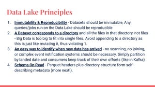 Agile data lake? An oxymoron? | PPT