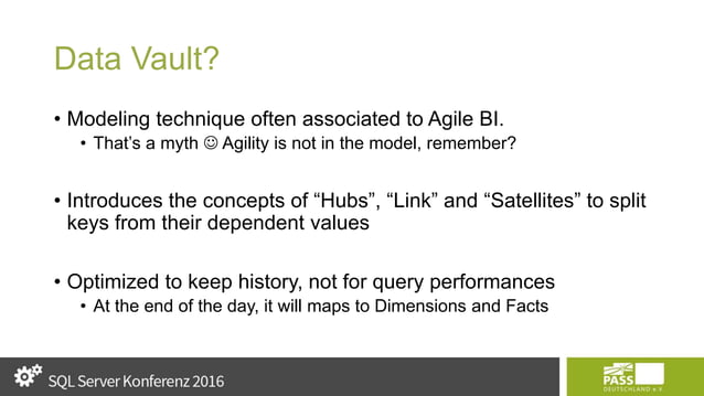 Agile Data Warehousing | PPT
