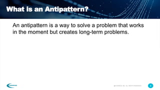 AgileDC 2024 Agile Software Development Antipatterns and how to avoid ...