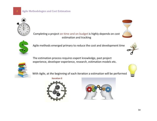 Agile Methodologies And Cost Estimation Ppt