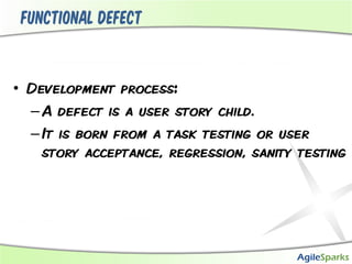 Shirly Ronen - Agile defect management - Functional Defects versus ...