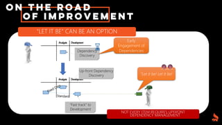 Agile Dependencies: When "going cross-functional" is not an option | PPT