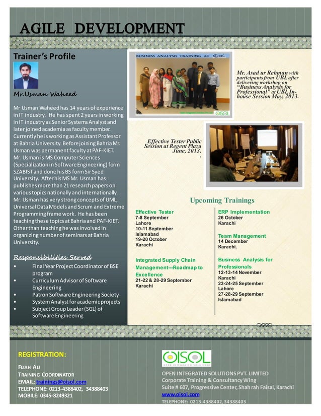 Agile development training | PDF