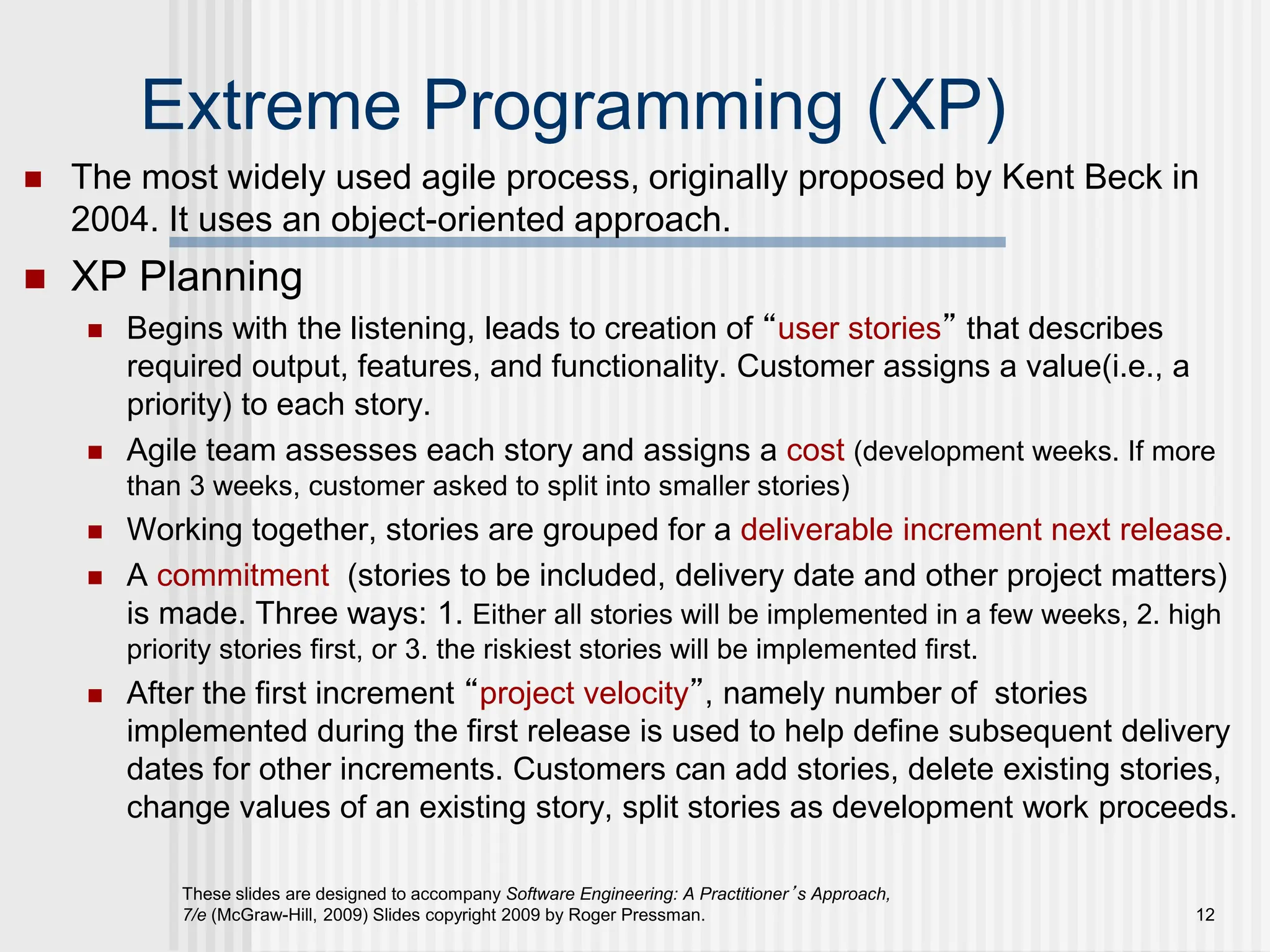 Agile Development software engineering process model | PPT