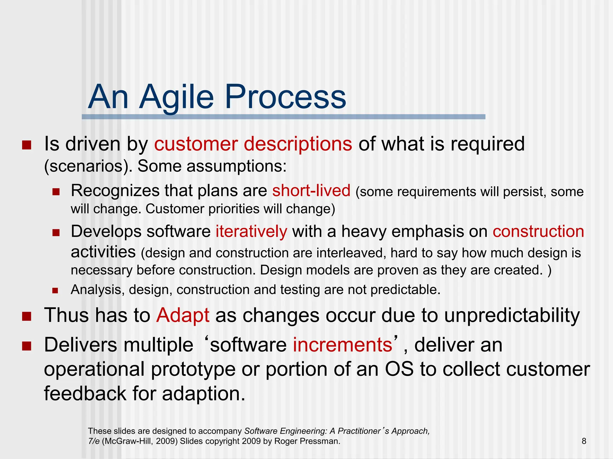 Agile Development software engineering process model | PDF