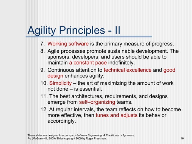 Agile Development software engineering process model | PPT